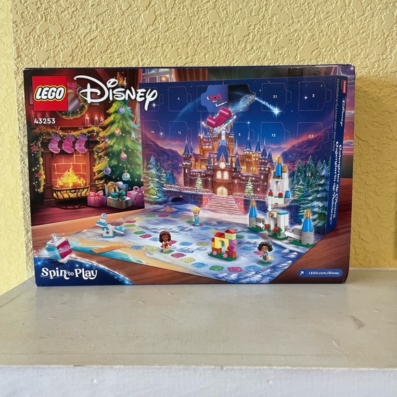 Lego | Holiday | Lego Disney Holiday Set Blue Pink White | Poshmark